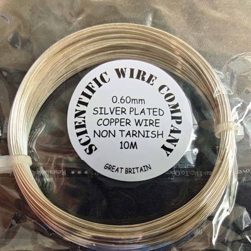 0.6mm Copper Wire-Silver Plated (Non Tarnish) - www ...