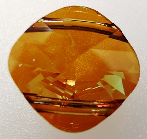 Swarovski 5180 Twin Hole Square Crystal Copper - www ...