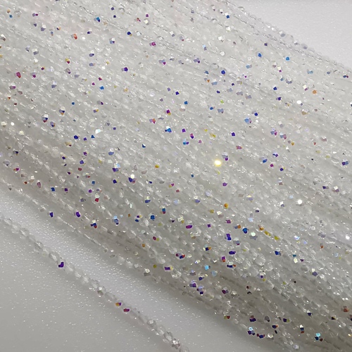 2mm Faceted Round Micro Crystals - Crystal ABx2 - www ...