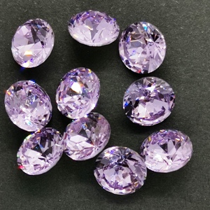 8mm Chinese Chaton-Violet - www.thesouthamptonbeadshop.co.uk