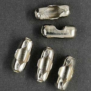 Ball Chain Connectors 5pcs/pack - www.thesouthamptonbeadshop.co.uk