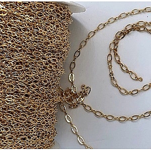 Chain Champagne - 2 - www.thesouthamptonbeadshop.co.uk
