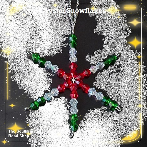 Project Kit - 3014 Crystal Snowflakes Kit (Make 5) - www ...